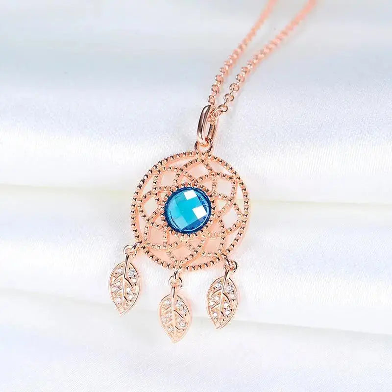 Dream Catcher Necklace rose gold | Dreamcatcher's House